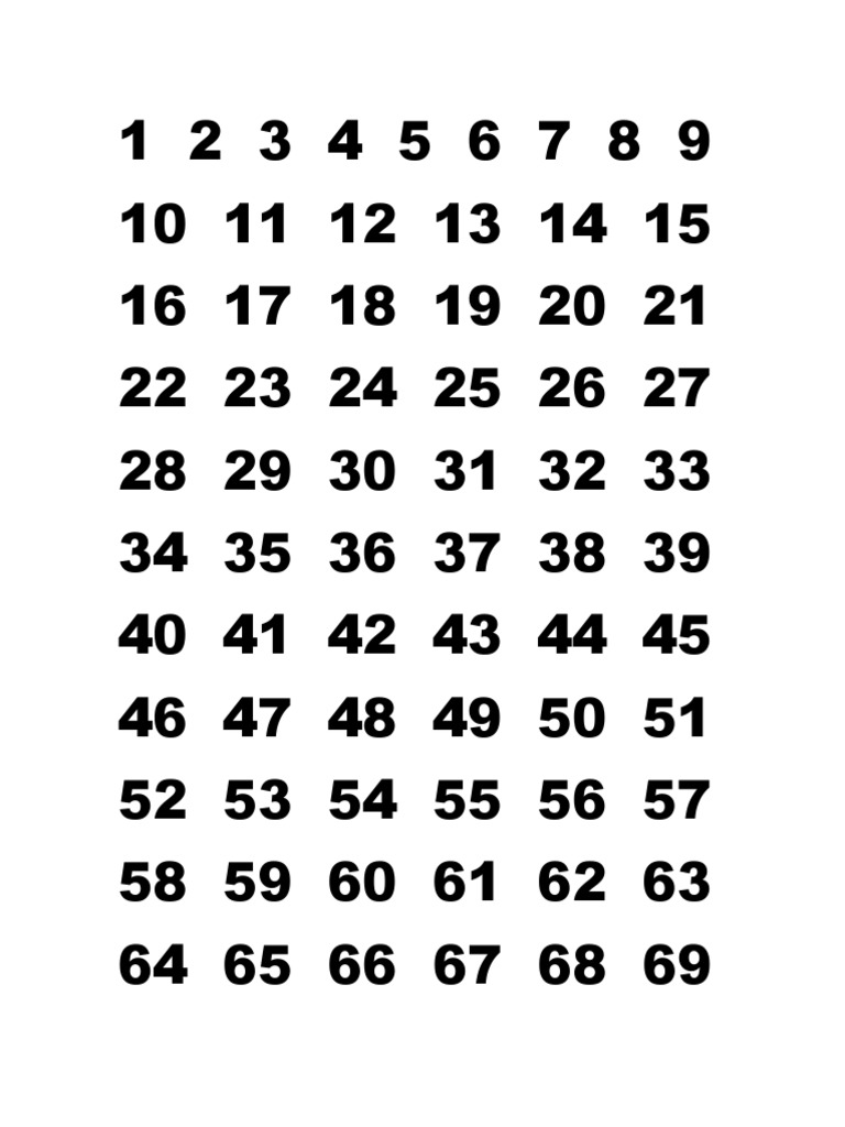 Compter jusqu'à 100 facilement | PDF
