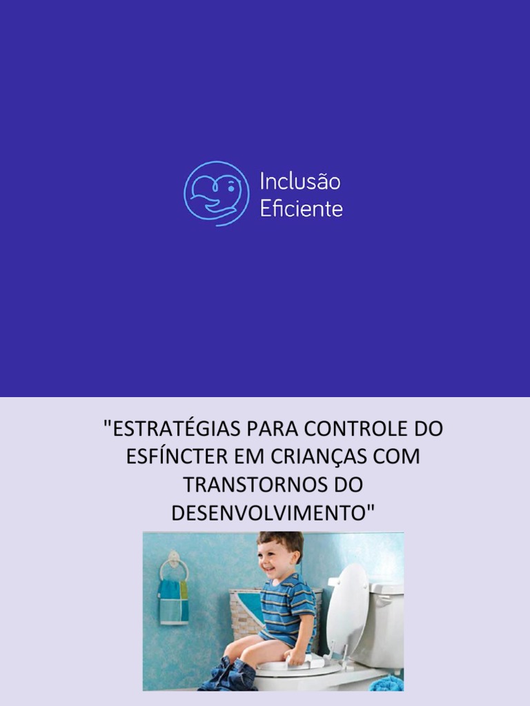 Controle de Esfincter Portugues | PDF | Banheiro | Micção