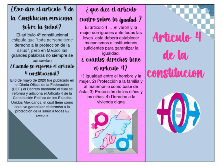 Articulo 4 de La Constitución | PDF