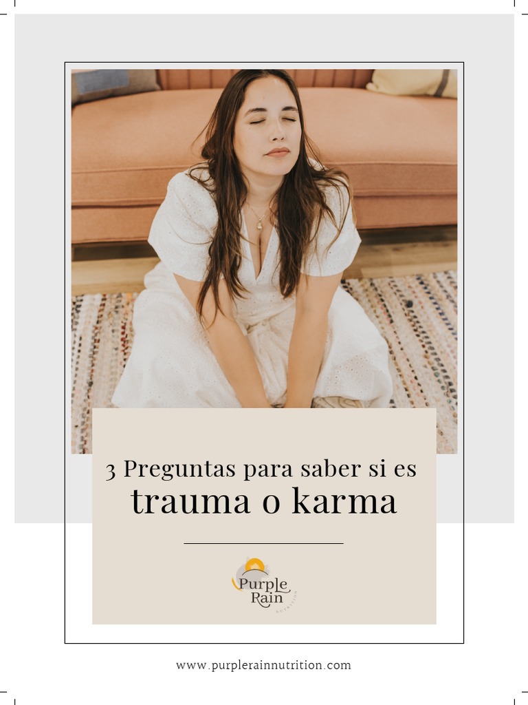 Como Saber Si Es Trauma o Karma | PDF | Trauma psicólogico | Karma