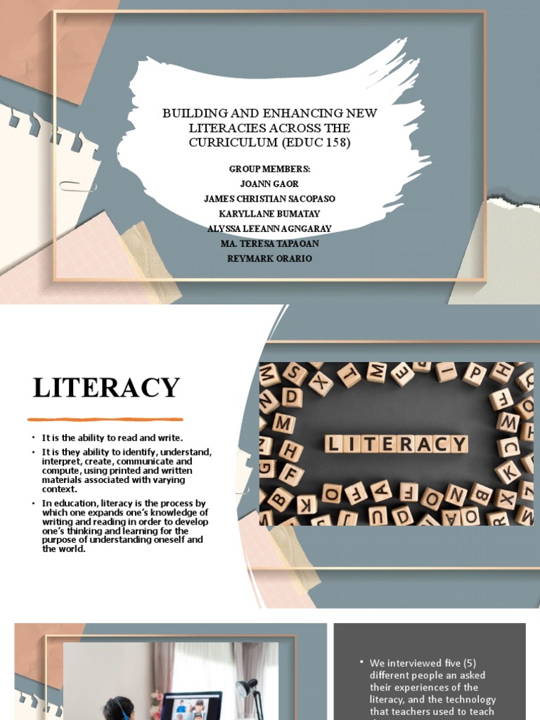 Building and Enhancing New Literacies Across The Curriculum | PDF | Literacy | Curriculum