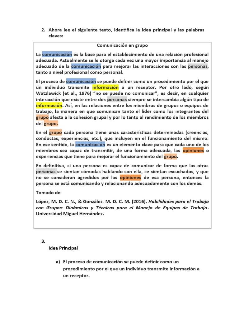 Habilidades Lectoras para El Trabajo | PDF