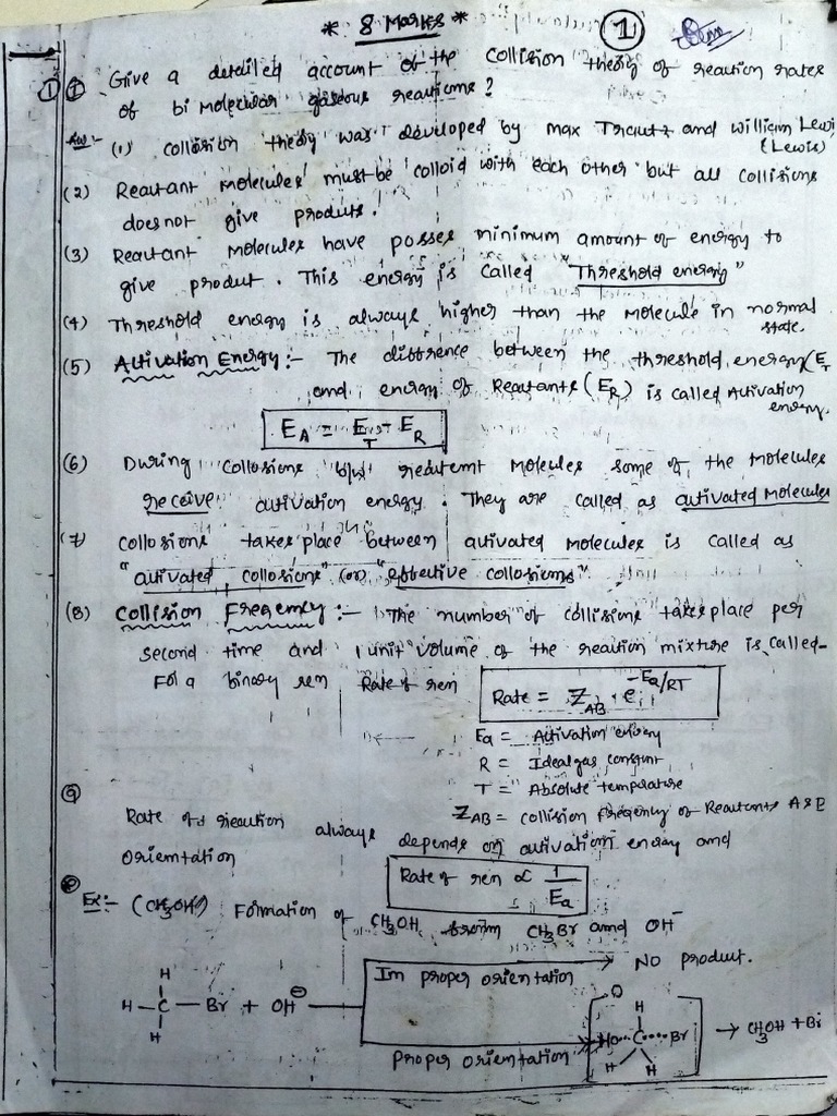 Chem Ipe 2nd Year-1 | PDF