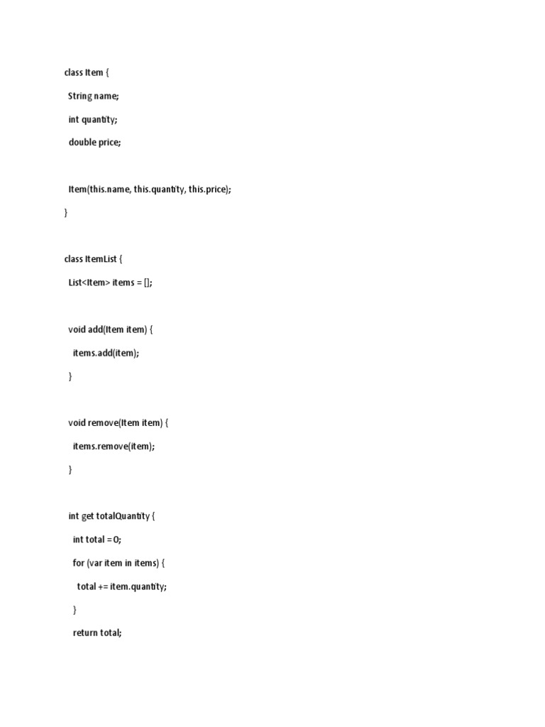 Dart Code Contoh | PDF