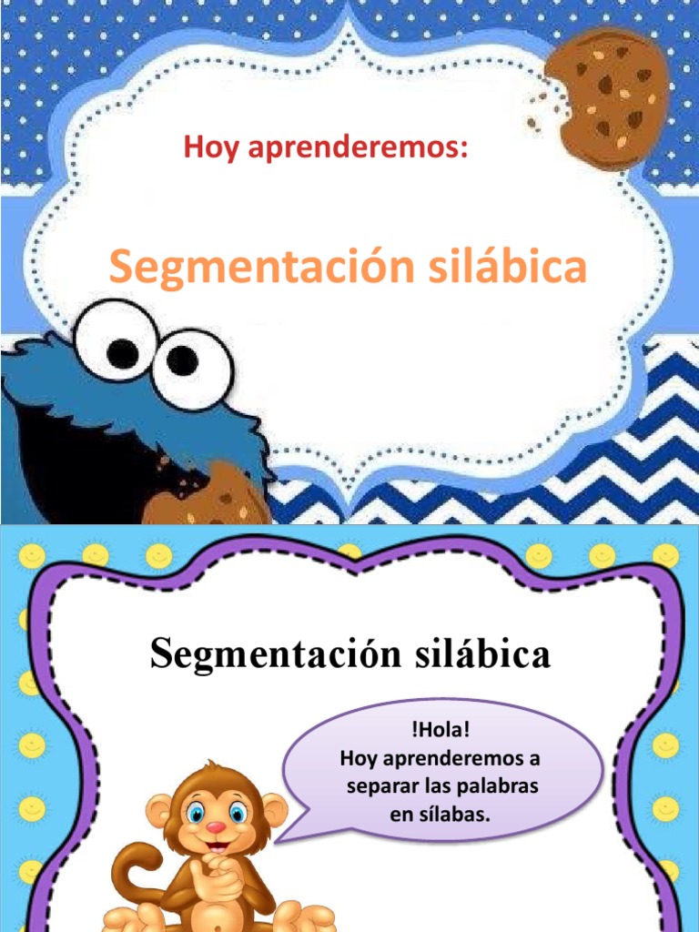 Copia de SEGMENTACION DE SILABAS Y UNIR | PDF