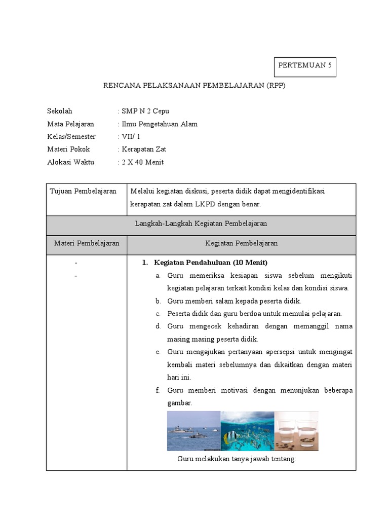 Modul 3 - Kerapatan Zat | PDF