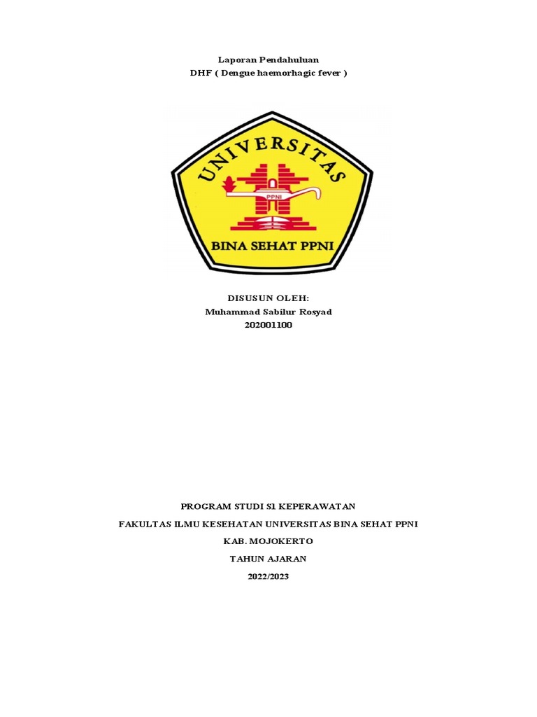 Laporan Pendahuluan DHF | PDF