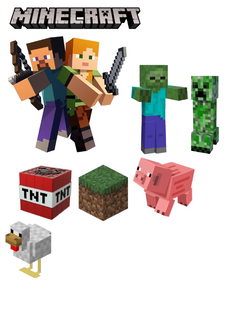 MineCraft Topper Cake | PDF