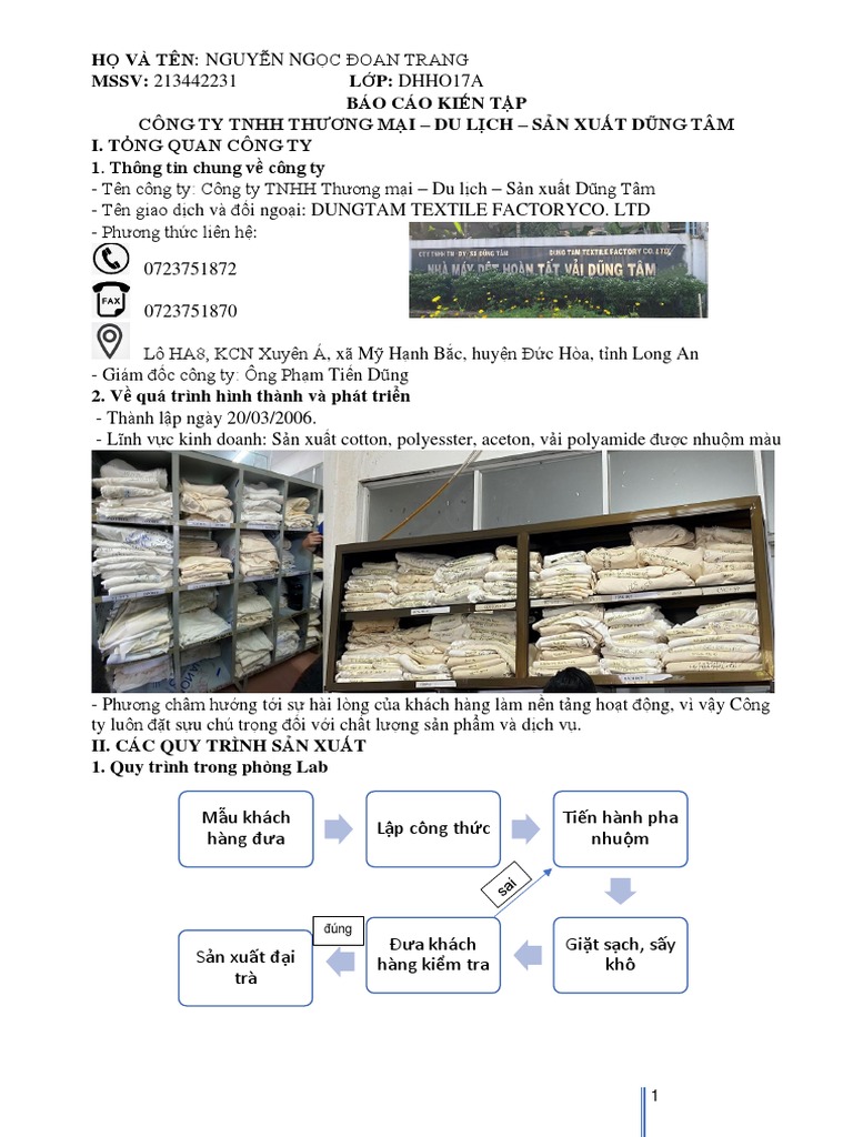 Báo Cáo Nhu M Dũng Tâm | PDF