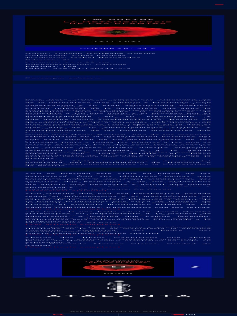 La Metamorfosis de Las Plantas - Ediciones Atalanta | PDF