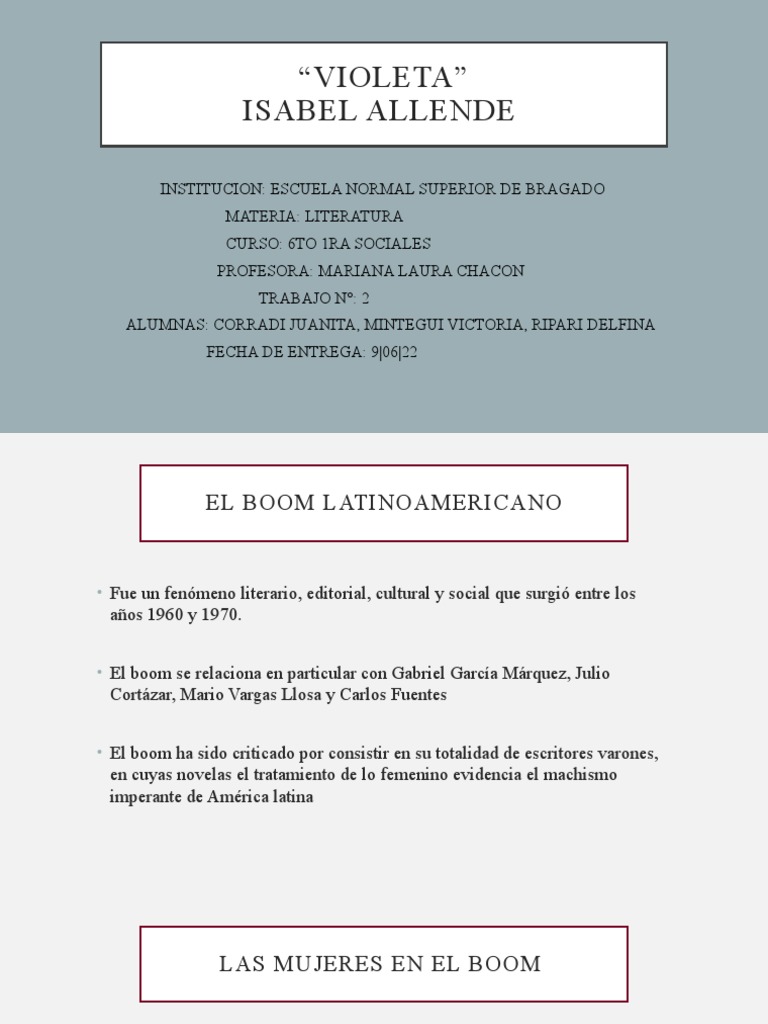 Power Isabel Allende | PDF