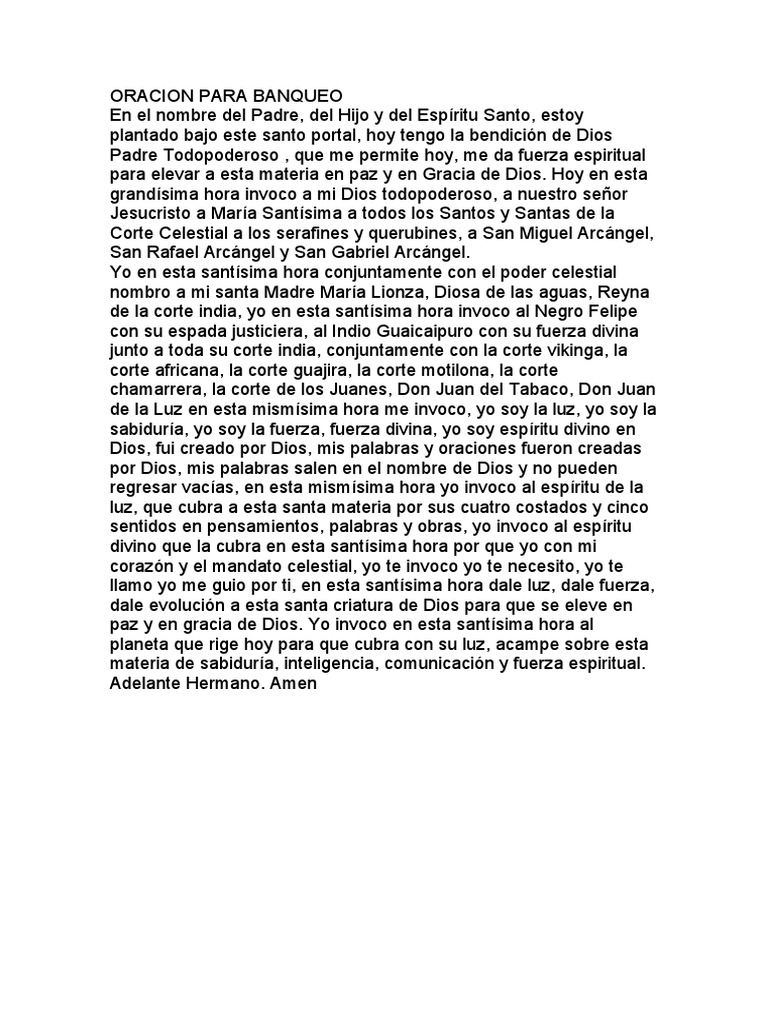 BANQUEO | PDF