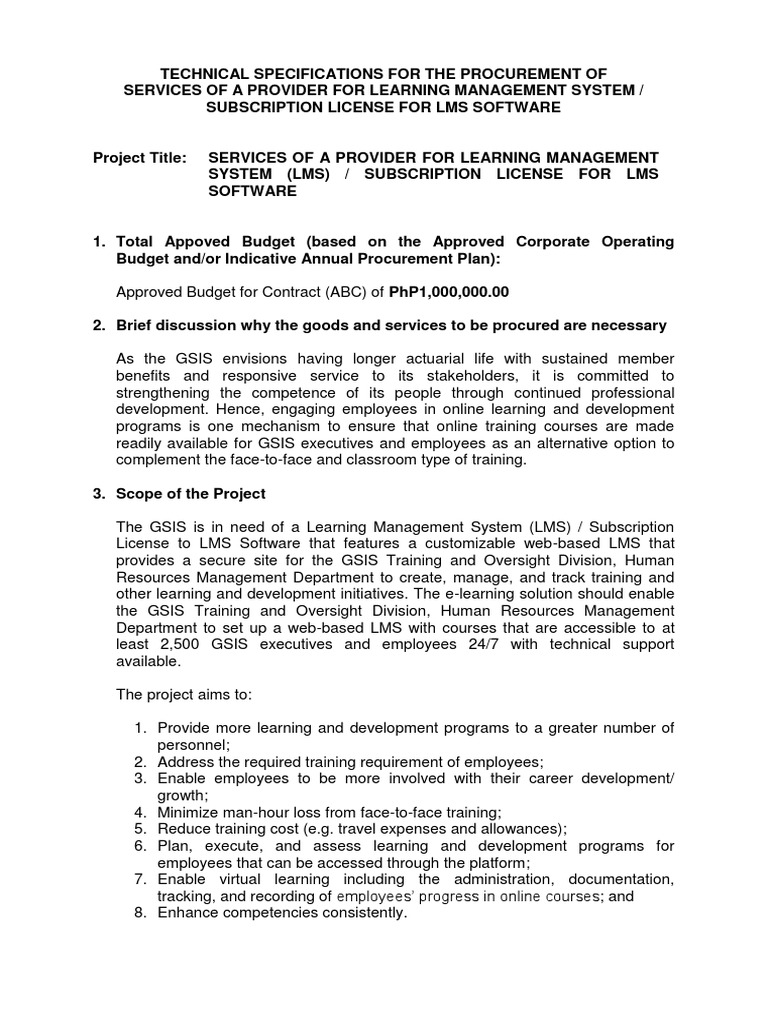 20200603-Ts-Services of A Provider For Learning Management System LMS ...