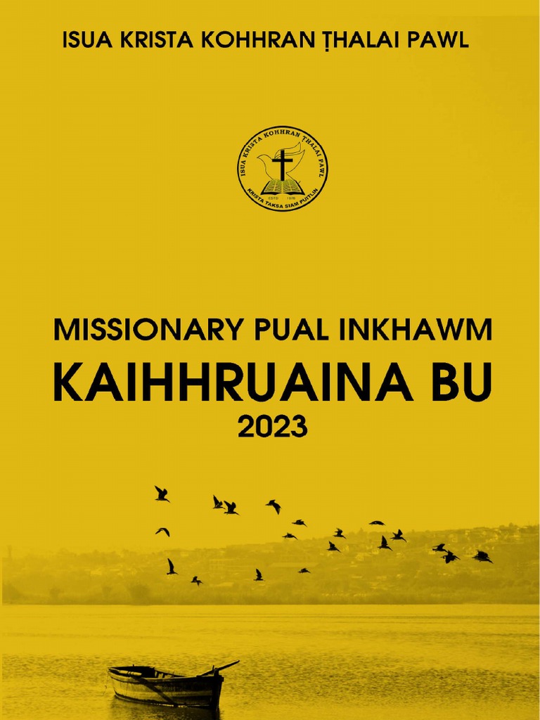 Missionary Pual Inkhawm Hruaina Bu, 2023 | PDF | Self-Improvement ...