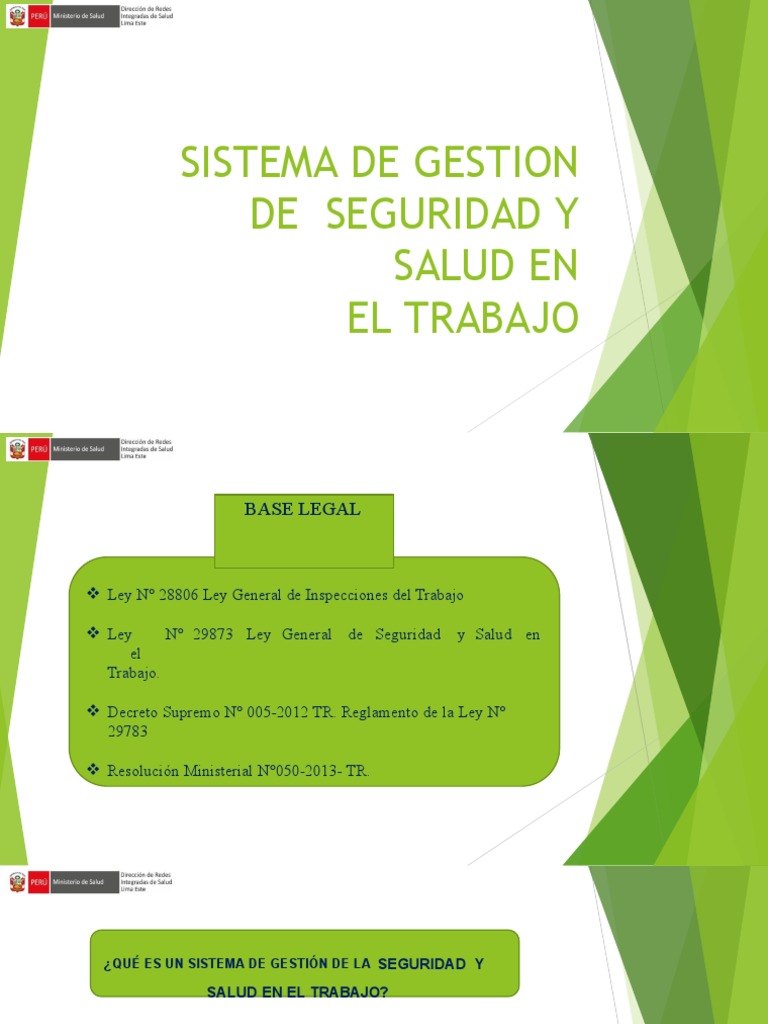 Sistema Gestion SST | PDF | Seguridad y salud ocupacional