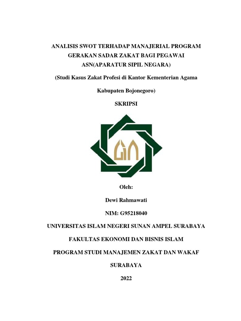 Dewi Rahmawati G95218040 | PDF | Bisnis
