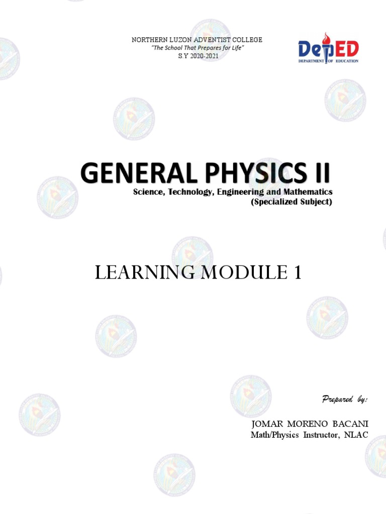 Physics 2 LM 1 | PDF | Electric Charge | Atomic Nucleus