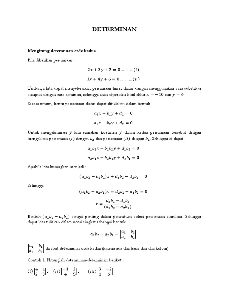 DETERMINAN | PDF