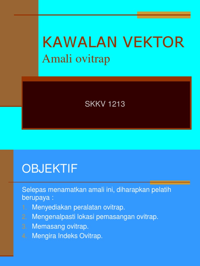Panduan Pemasangan Ovitrap Nyamuk | PDF | Sains & Matematika