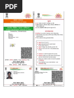Aadhaar Card Information and Format | PDF | Identity Document | Access ...