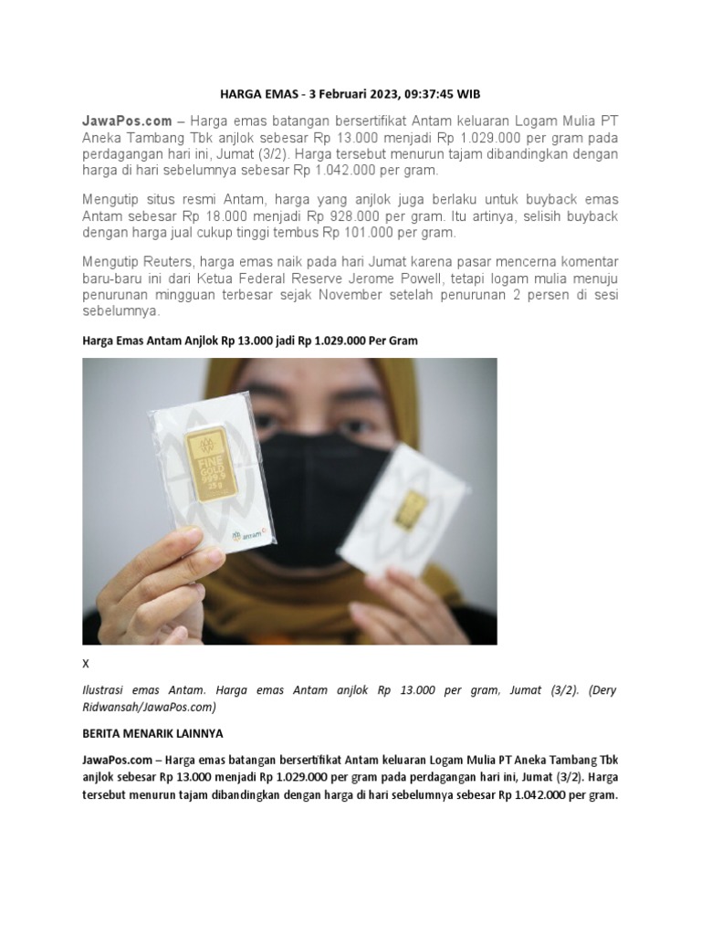 Harga Emas | PDF