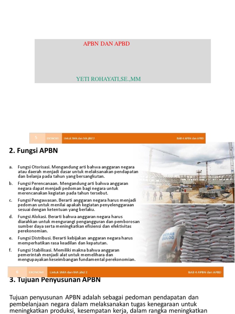 Bab 06. Apbn Dan Apbd | PDF | Bisnis | Pengelolaan Keuangan & Uang