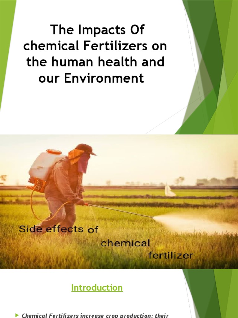 Fertilizer Impacts on Health & Environment | PDF
