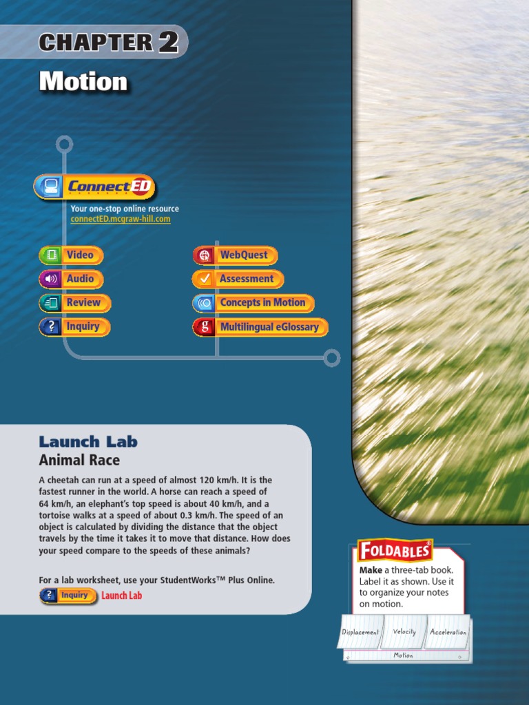 Chapter 2 | PDF | Speed | Velocity