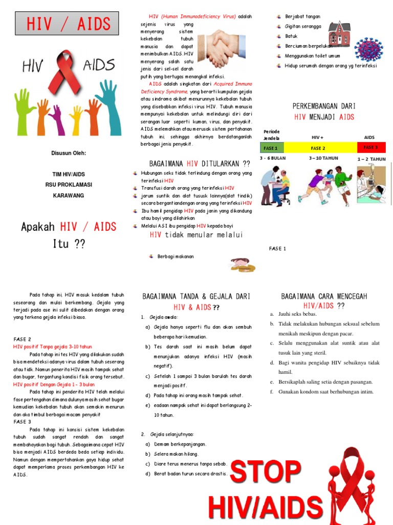 Cara Mencegah Penularan HIV/AIDS | PDF