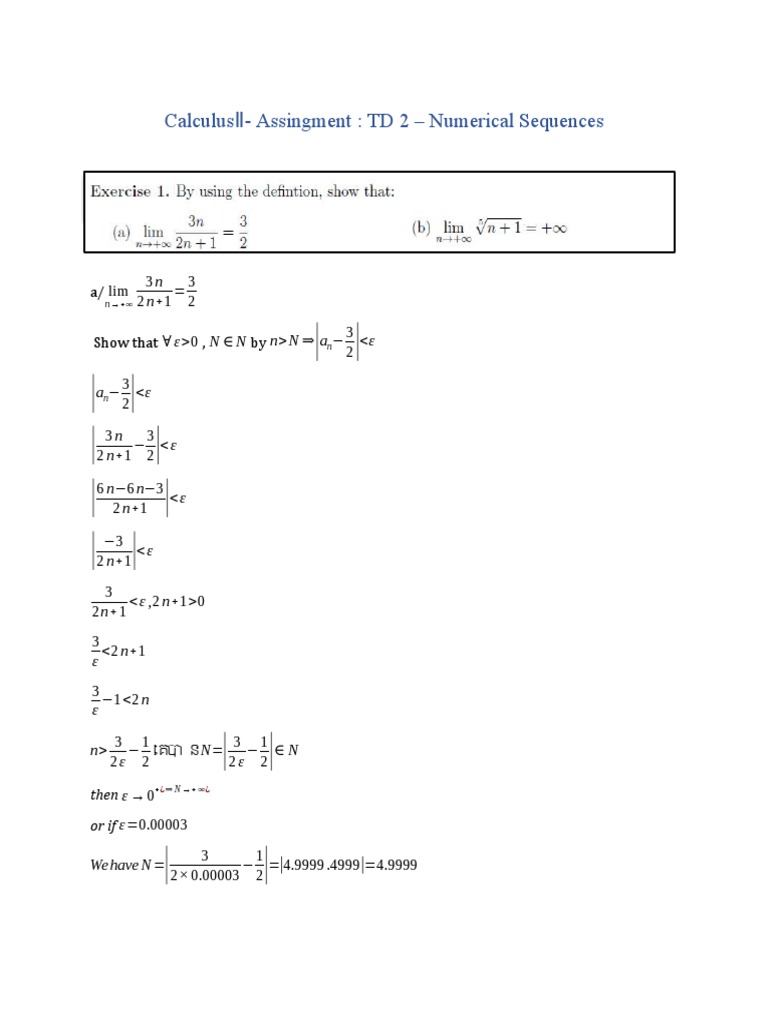 Cal2 TD2 | PDF | Calculus | Functions And Mappings