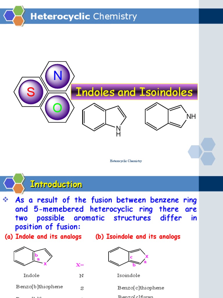 Indole and Isoindole Chemistry Overview | PDF | Aromaticity ...
