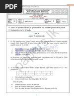 2020 Grade 10 Maths First Term Paper English Medium Nalanda College ...