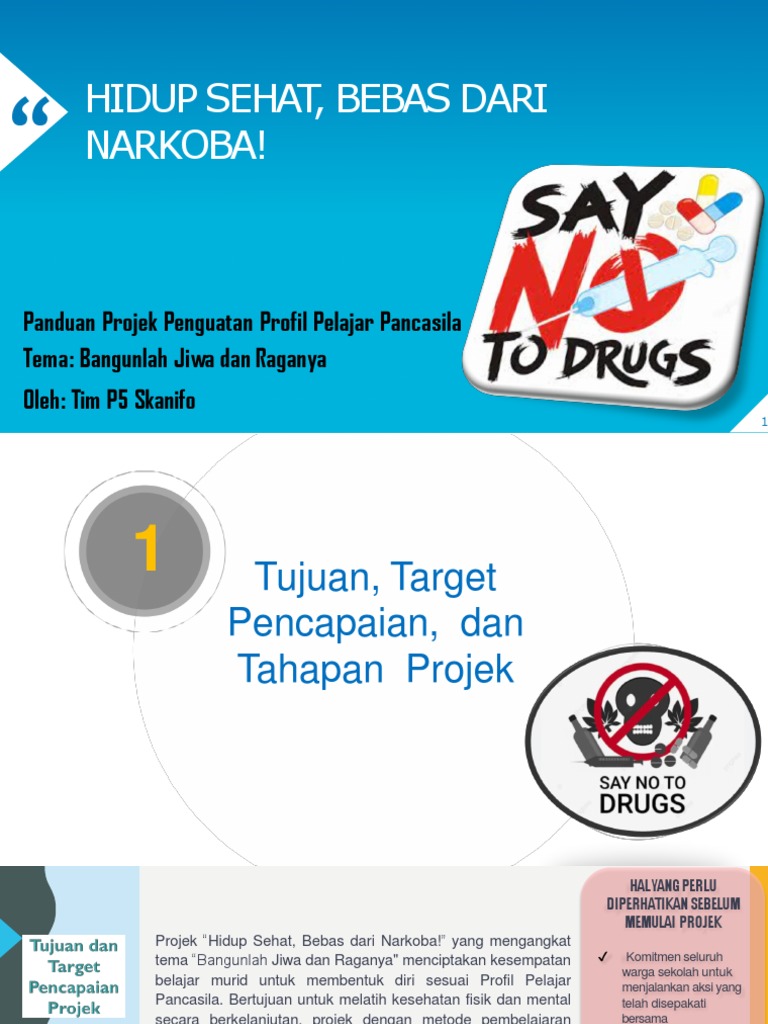 Modul P5 Skanifo Bebas Narkoba | PDF