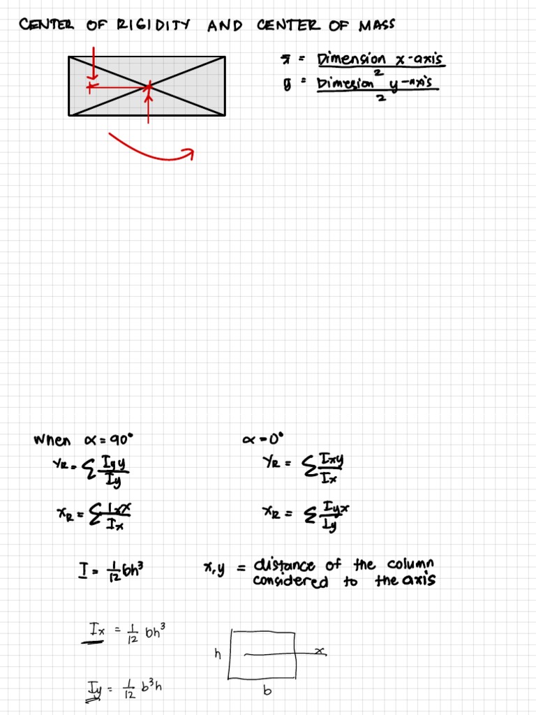Center of Rigidity and Mass Analysis | PDF