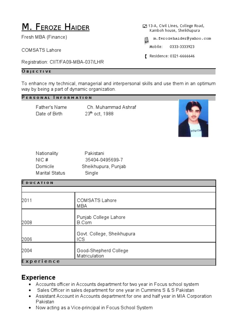 Haider CV Doc Final Dr. Anis Haider | PDF