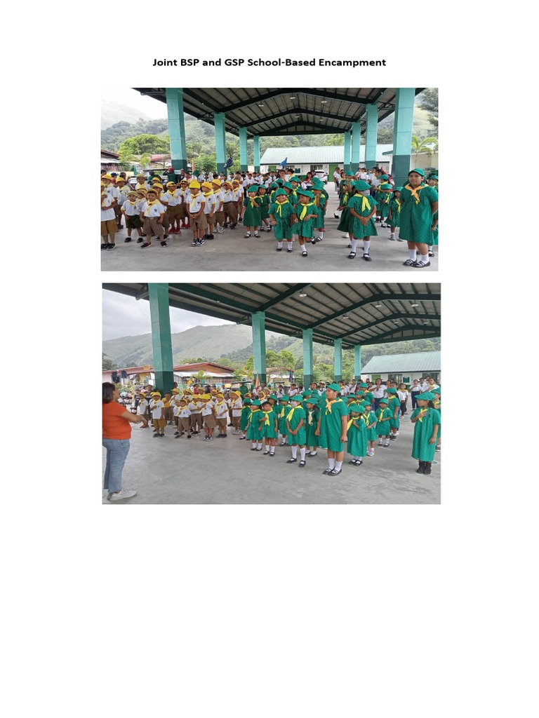 Joint BSP and GSP School | PDF