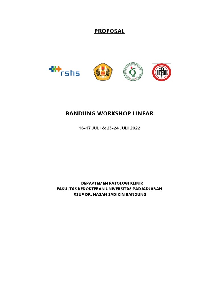 Proposal Workshop LINEAR 2022 | PDF