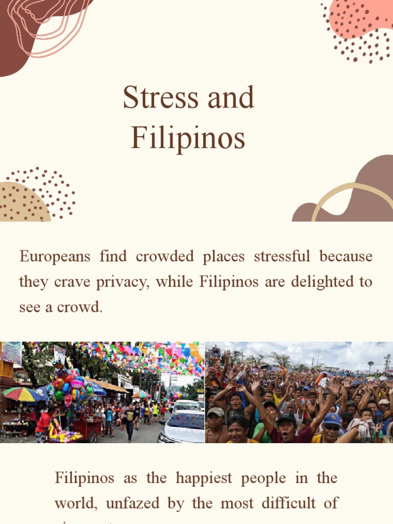 Stress and Filipinos | PDF | Stress (Biology) | Psychological Concepts