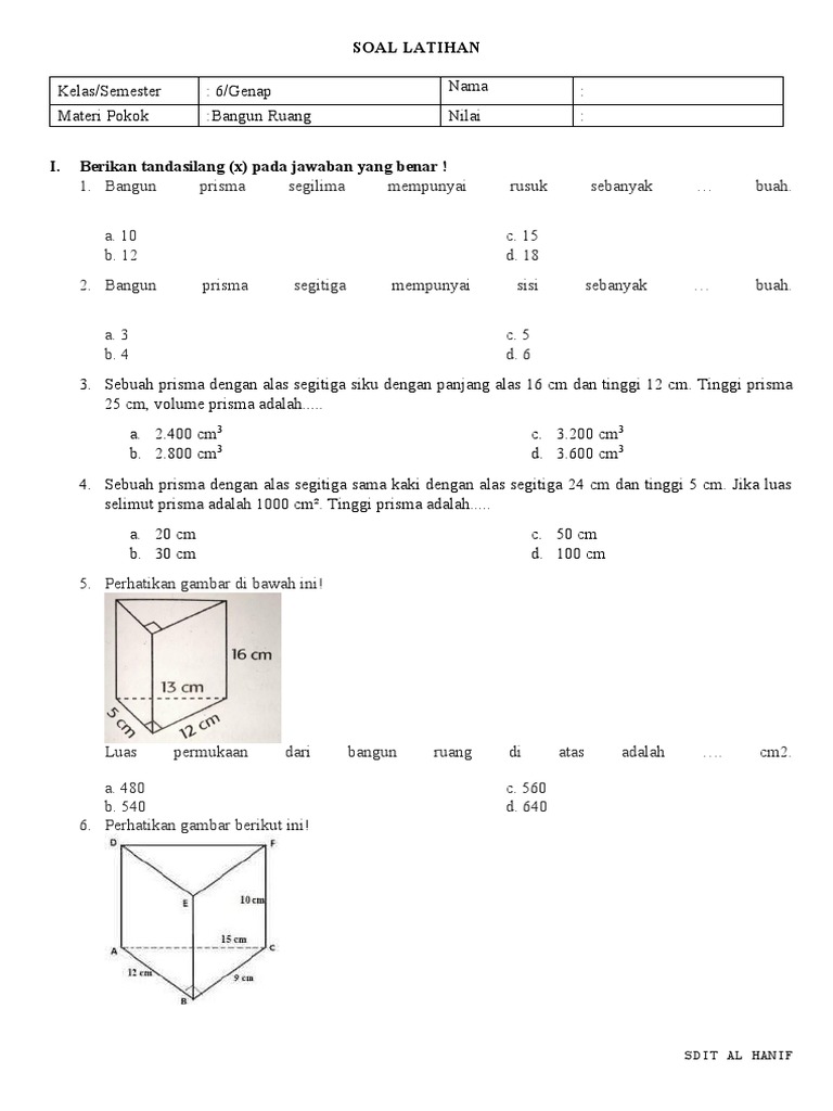Geometry Practice Problems | PDF