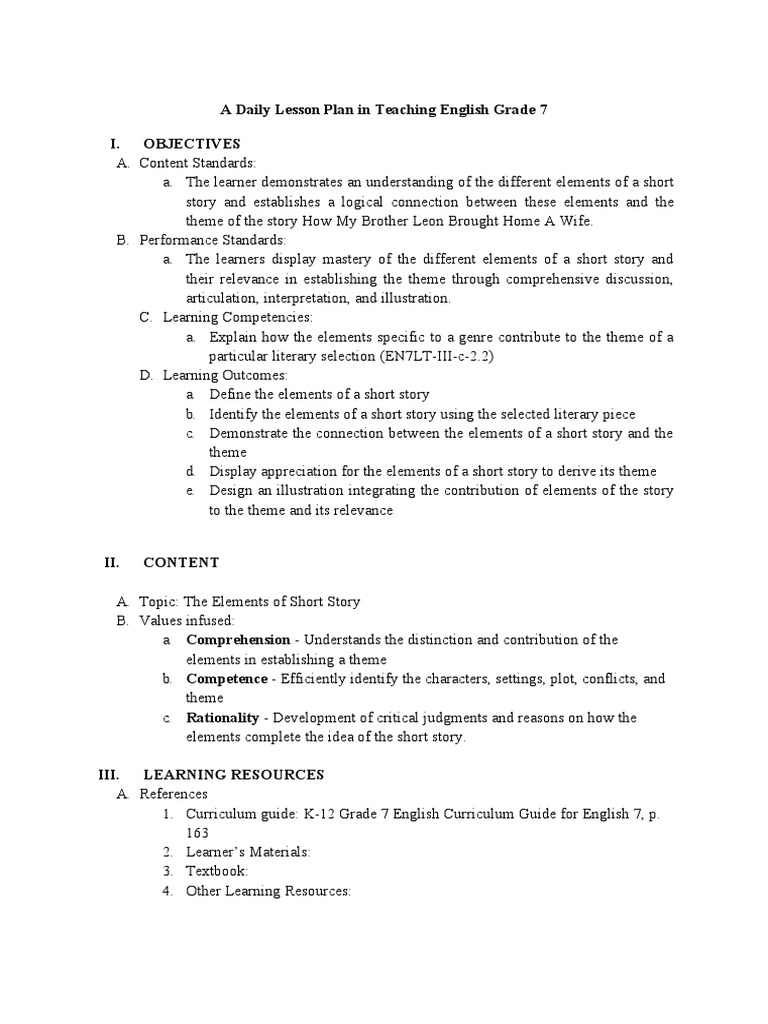 DLP - Oania Olalo Padama Pailma Queja Rumbaoa | PDF | Curriculum | Plot (Narrative)