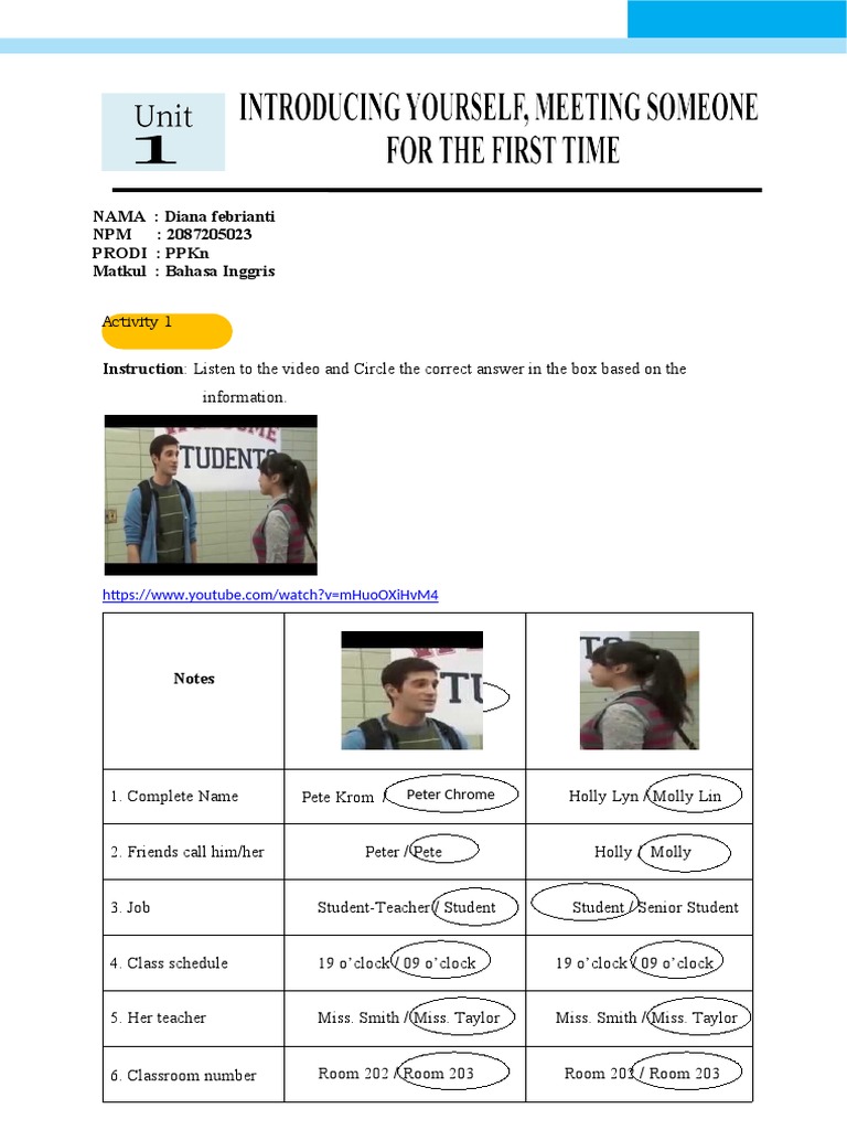 Introducing Yourself: A Guide to Listening Skills for Meeting Someone ...