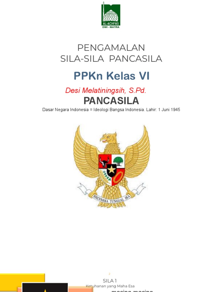 Tema 1 - Pengamalan Sila-Sila Pancasila | PDF