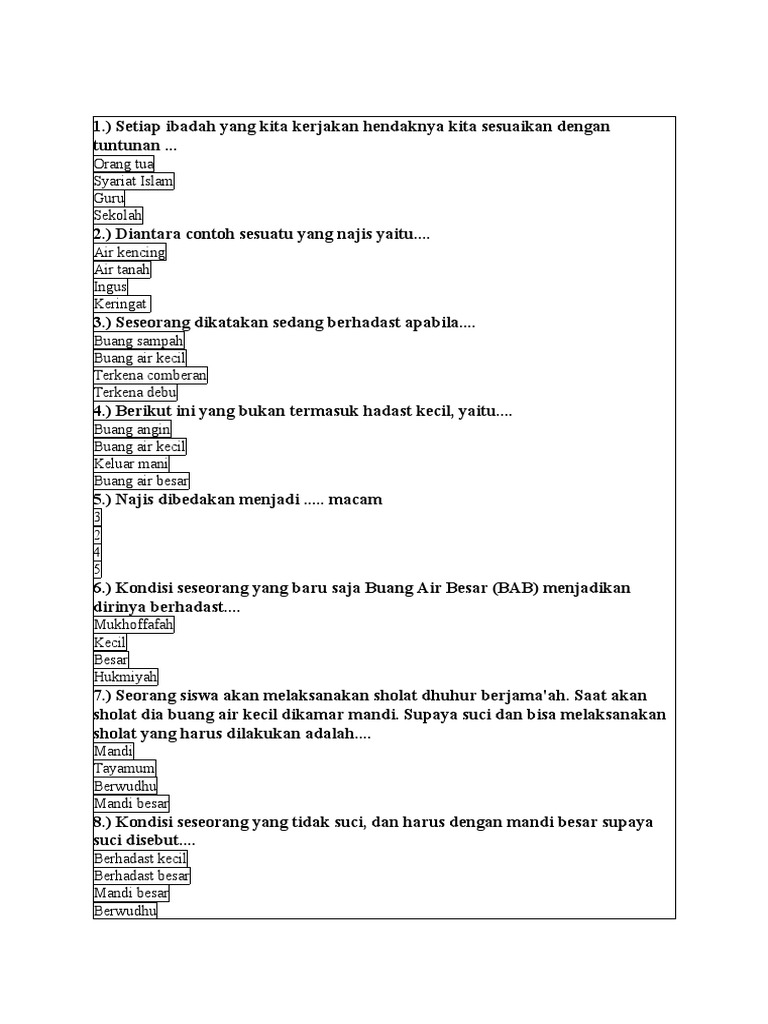 Soal Hadas Besar | PDF