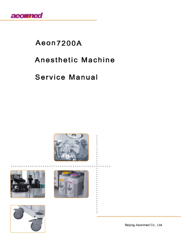 7200A Service Manual Anesthesia | PDF