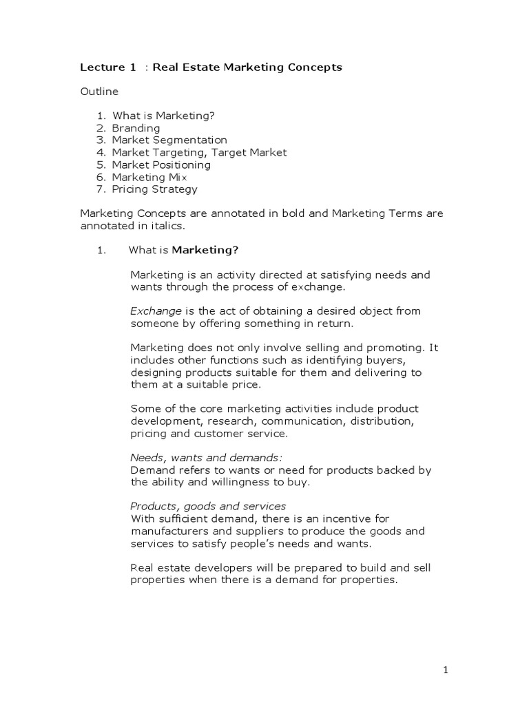 Real Estate Marketing Essentials | PDF | Marketing | Brand