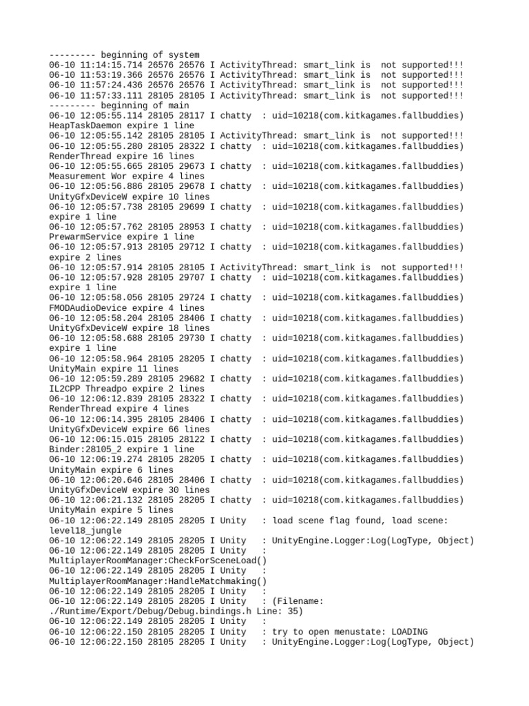 Mod Menu Log - Com - Kitkagames.fallbuddies | PDF | Logging | Computing