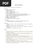 Character Analysis of Fortunato and Montresor | PDF