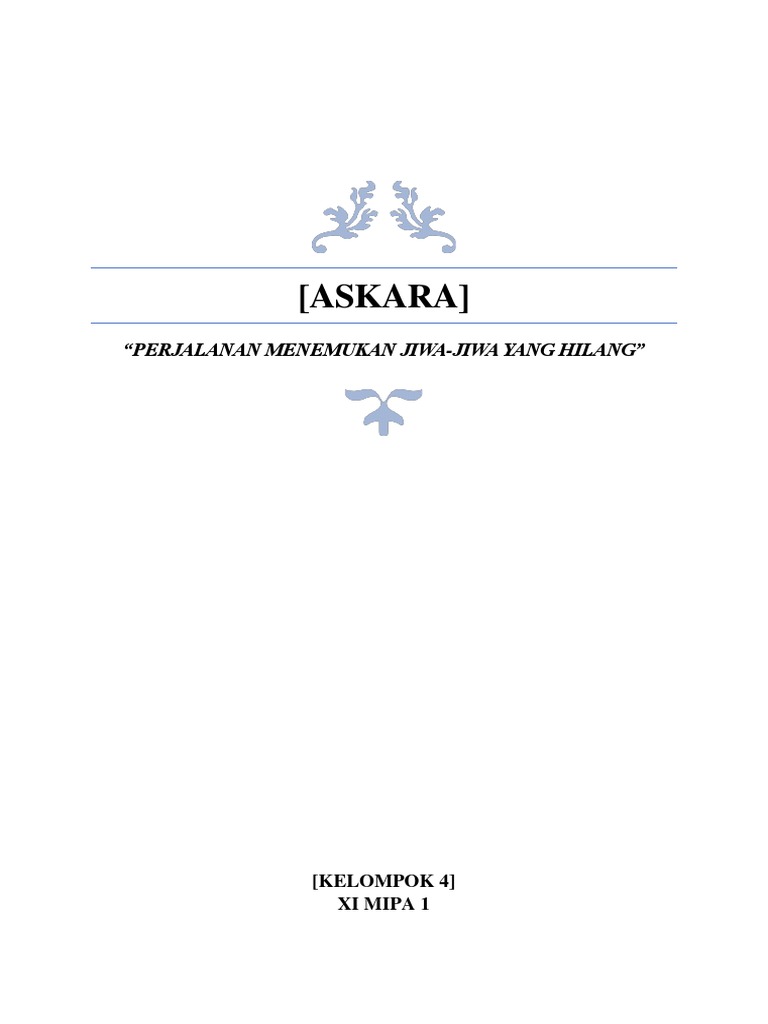 ASKARA (Revisi) | PDF | Agama & Spiritualitas