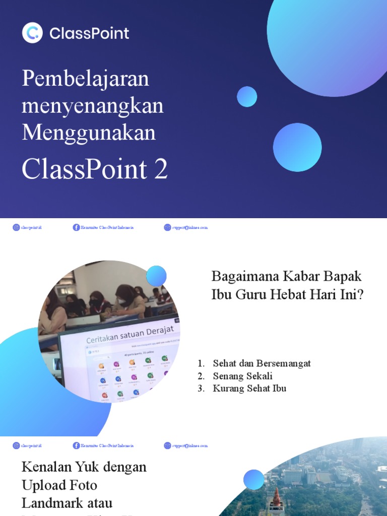 Belajar Menyenangkan Dengan ClassPoint 2 | PDF