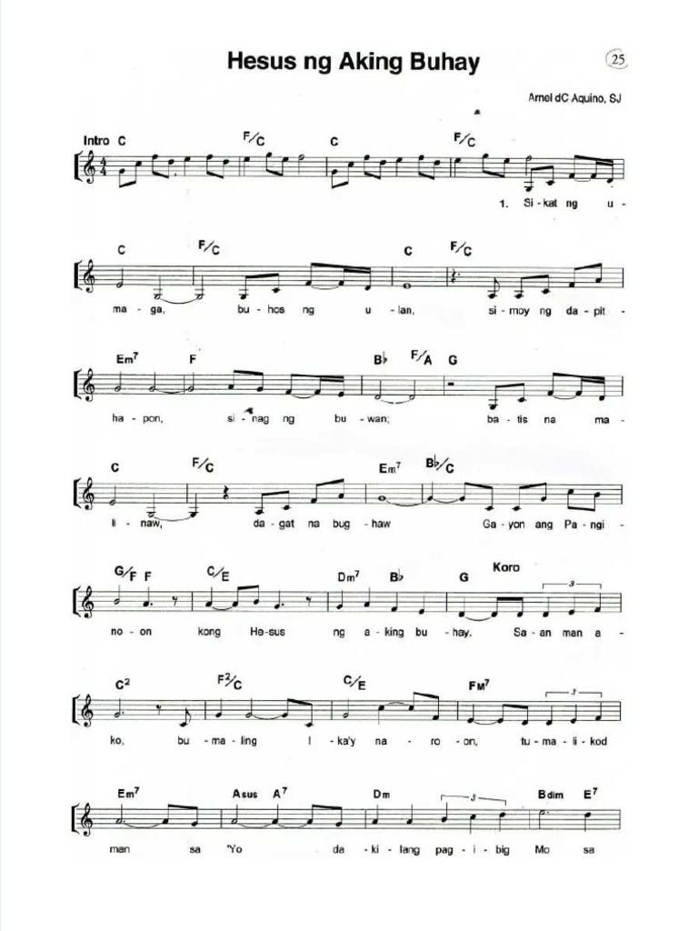 Hesus NG Aking Buhay | PDF